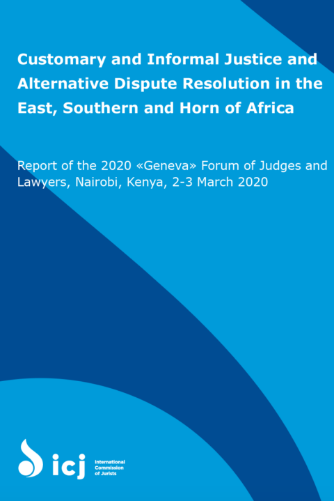 Indigenous and other traditional or customary justice systems in Africa ...